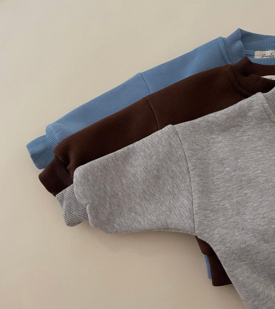 Warm Tracksuit - Wood – Purely Little